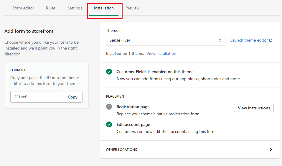 Shopify 会員登録とプロフィールセルフ修正アプリなら「Helium Customer Fields」設置方法を解説 - Shopify Holic